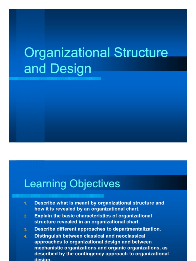 MINTZBERG | Organizational Structure | Cognition