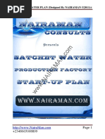 Pure Water Business Plan | PDF | Bottled Water | Brand