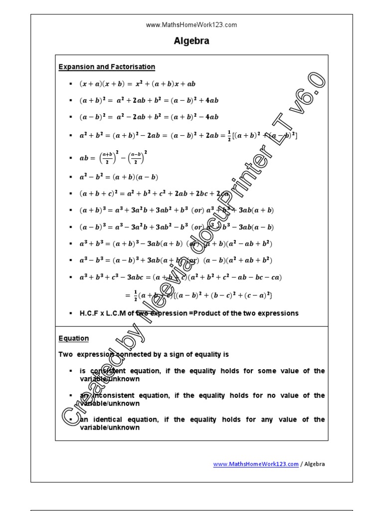 Examples of Linear Equations | PDF | Equations | Algebra