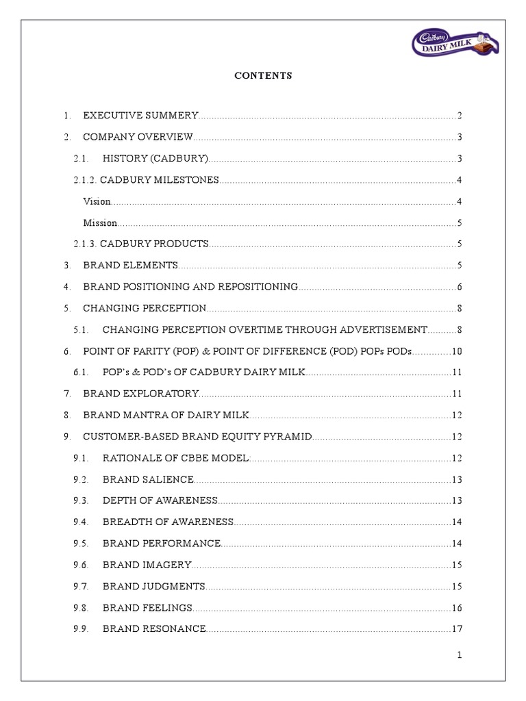 Cadbury Report Final | PDF | Brand | Kraft Foods Inc