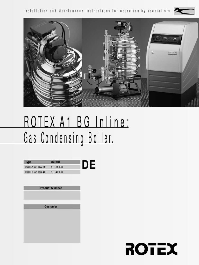 Rotex A1 BG | Water Heating | Chimney
