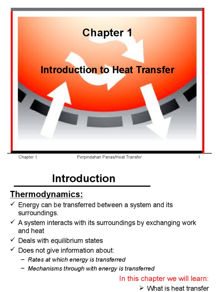 Introduction to Heat Transfer Concepts | PDF | Heat Transfer | Thermal ...