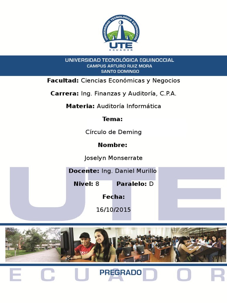 Circulo de Deming | PDF | Economias | Business