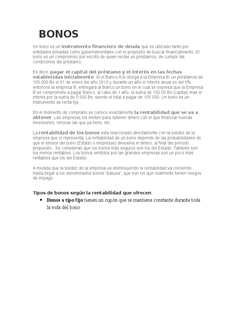 Contabilidad Bono y Acciones | PDF | Compartir (Finanzas) | Interés