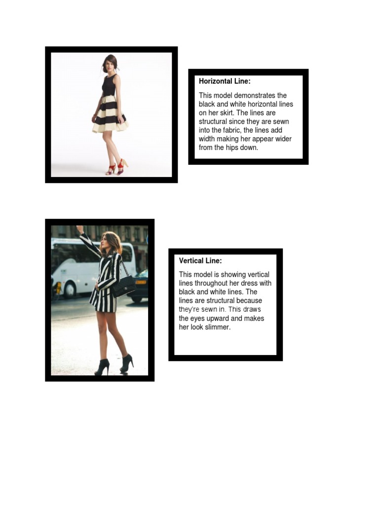 Fashion Lines and Shapes Explained | PDF