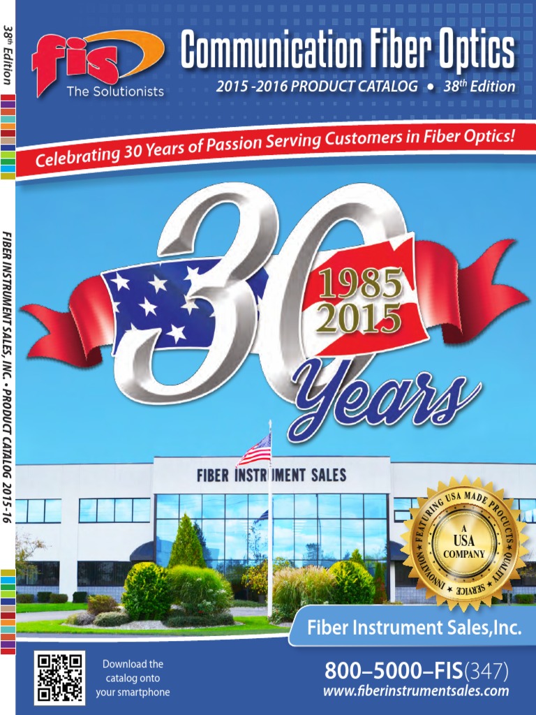 Fis Catalog | PDF | Wavelength Division Multiplexing | Optical Fiber