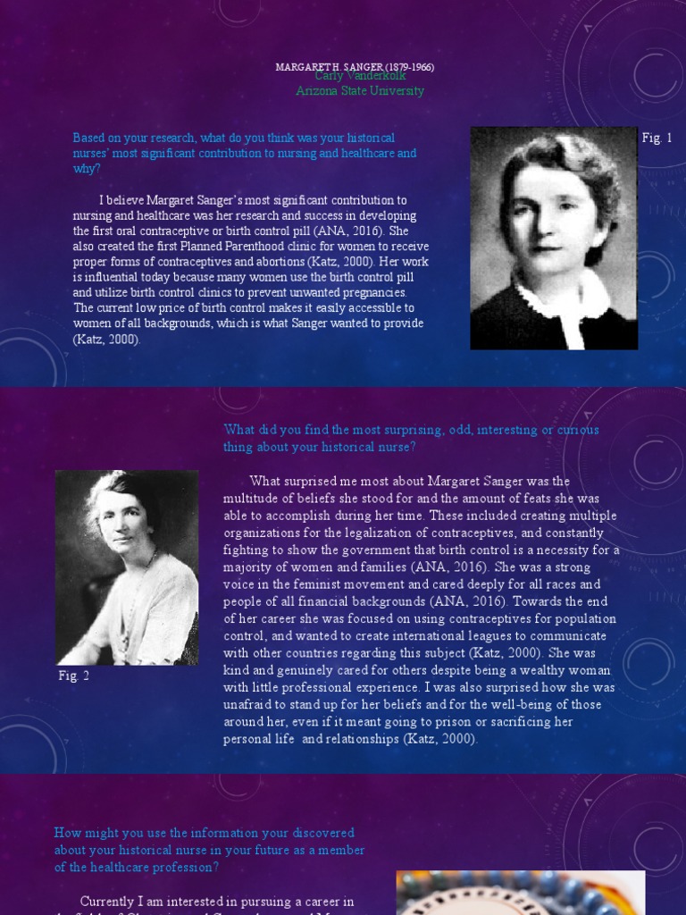 Margaret Sanger Presentation | PDF | Margaret Sanger | Birth Control