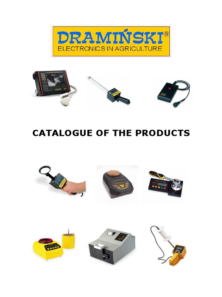 Draminski Products Catalogue | PDF | Image Scanner | Battery Charger