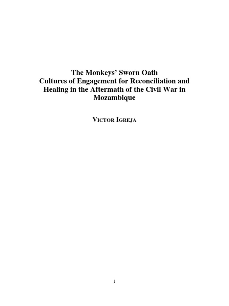 The Monkeys' Sworn Oath - Jun - 2007 | PDF | Mozambique | Beehive