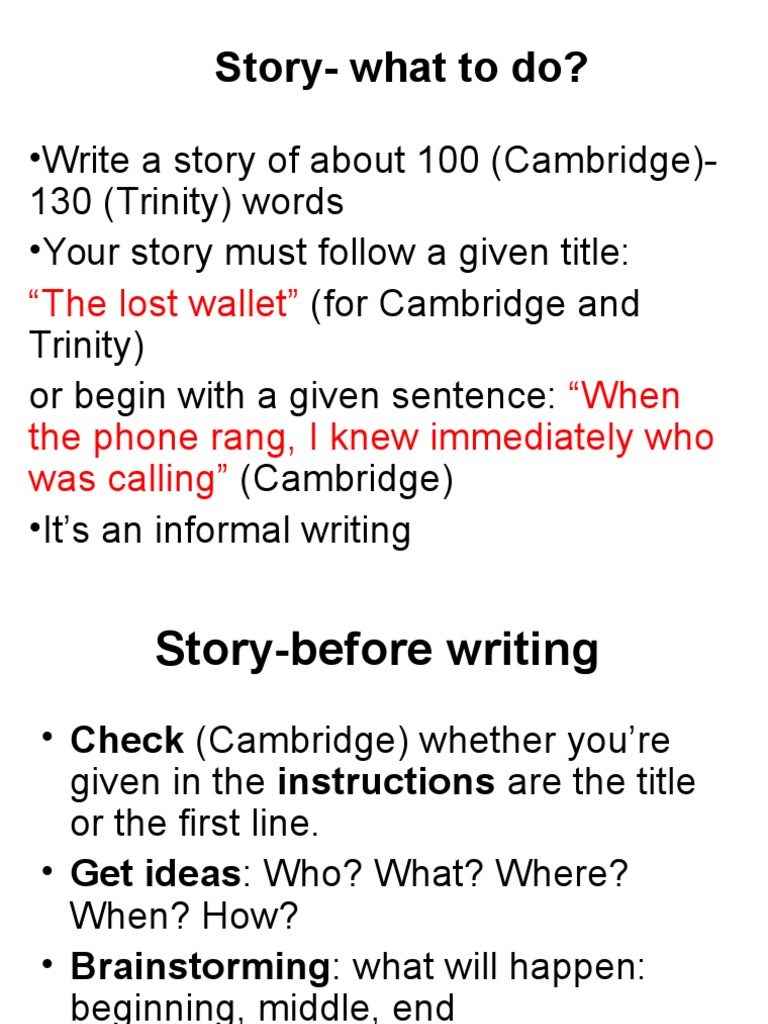 English Story - B1 | PDF