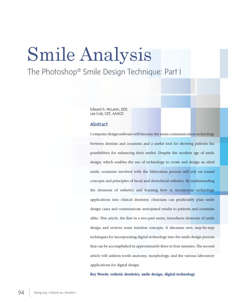 Mclaren Smile Analysis | PDF