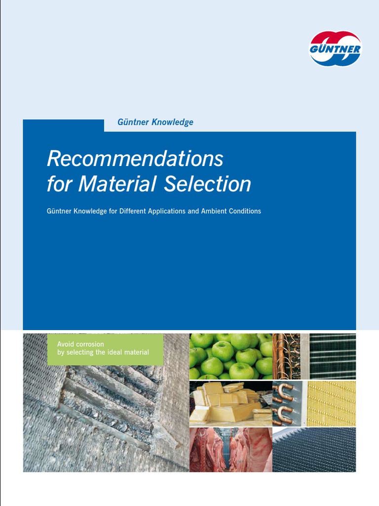 Guentner Material Selection 2011 English | PDF | Corrosion | Heat Exchanger