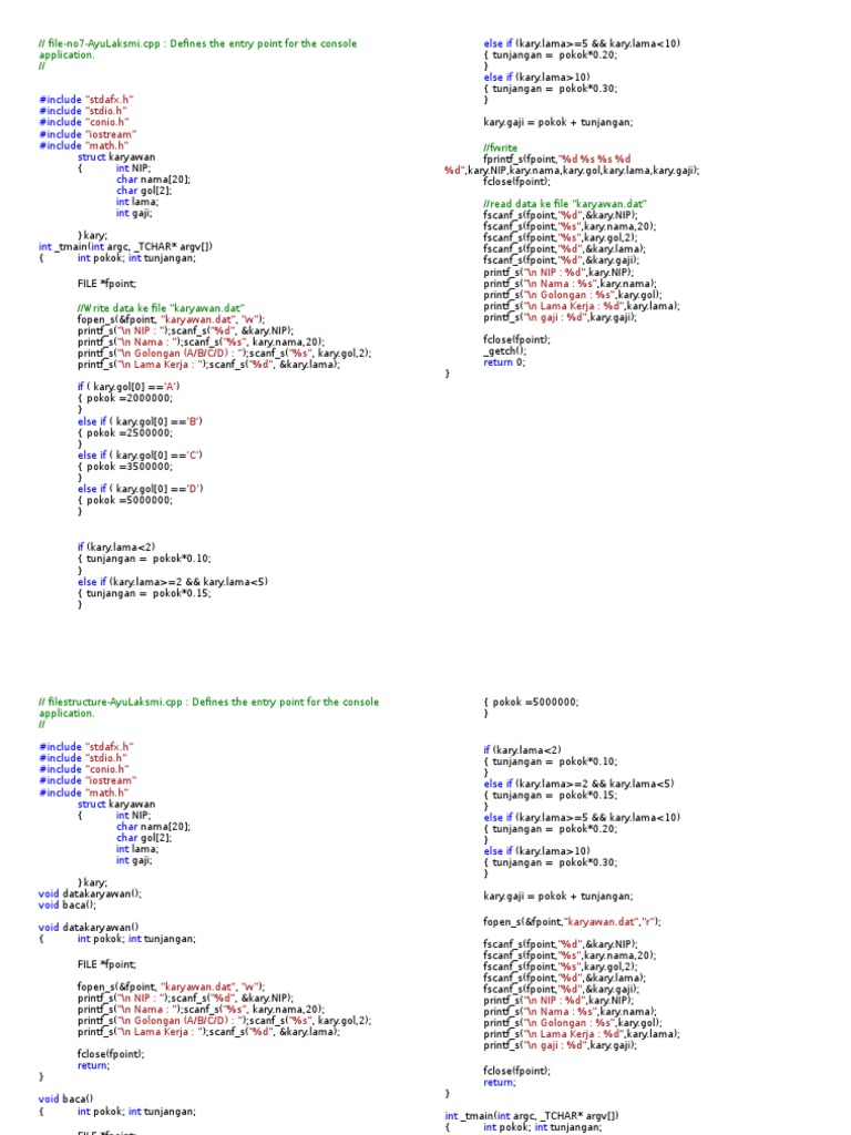 File-No7-Ayulaksmi - CPP: Defines The Entry Point For The Console ...