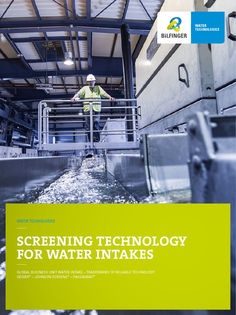 Water Intake Brochure | PDF | Water Supply Network | Water