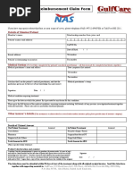 Nextcare Reimbursement Form | PDF | Patient | Medical Diagnosis