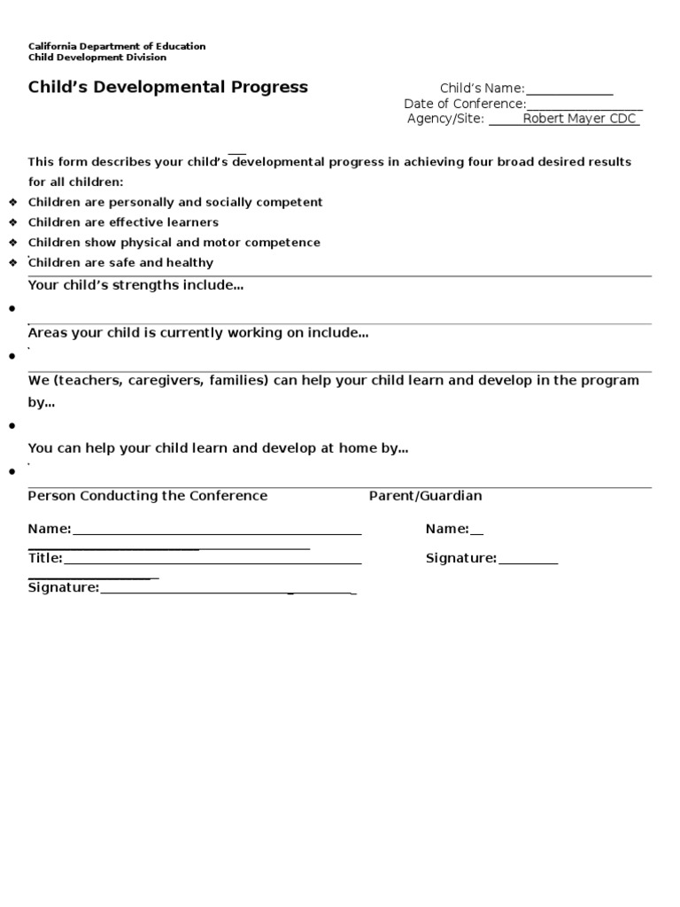 CDP - Template | PDF