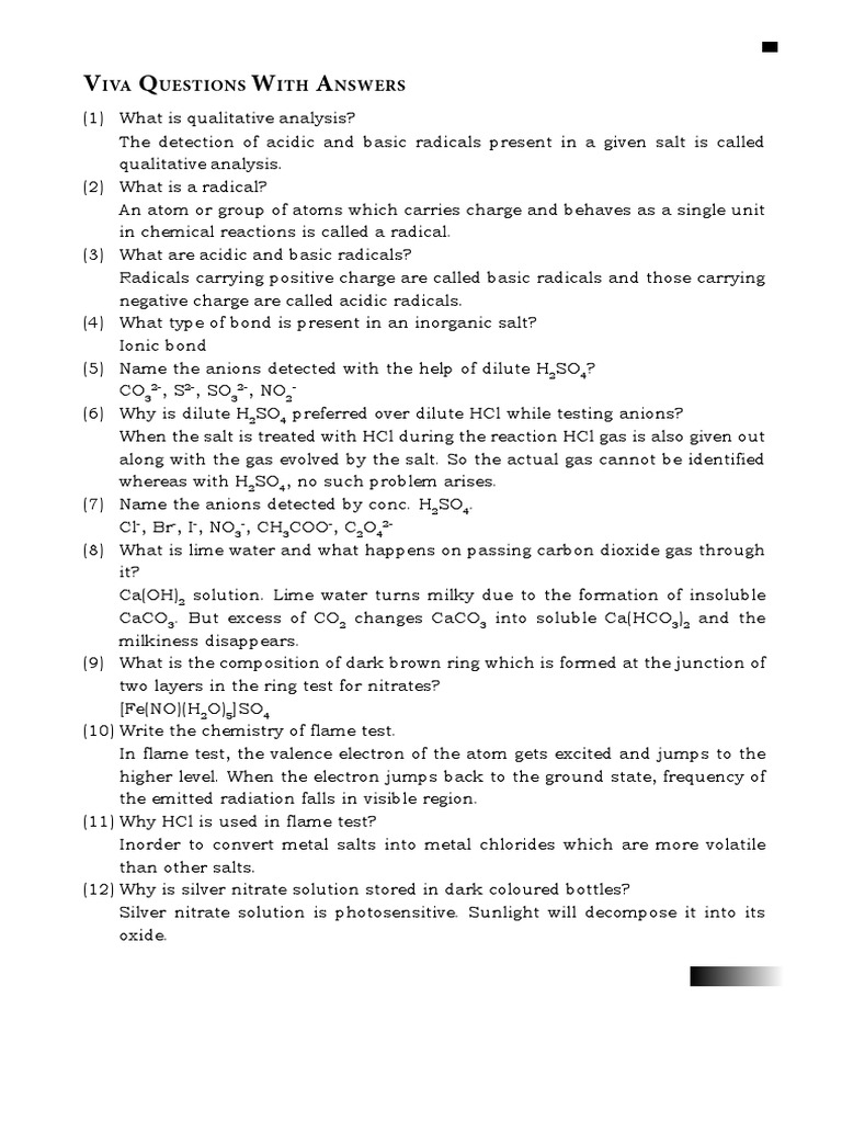 Chemistry - Viva Questions - Answers - Abhilash - Hsslive | Download ...