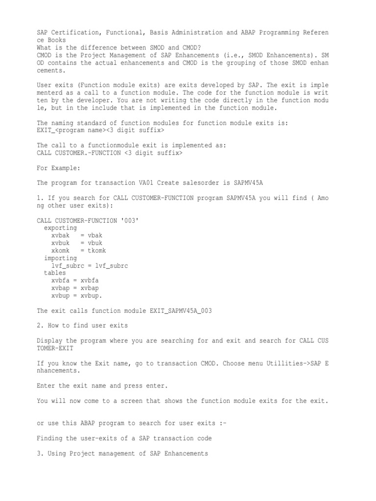 What Is The Difference Between SMOD and CMOD | PDF | Software | Digital Technology