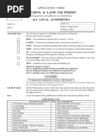 Building and Land Use Permit Guide | PDF | Cheque | Business