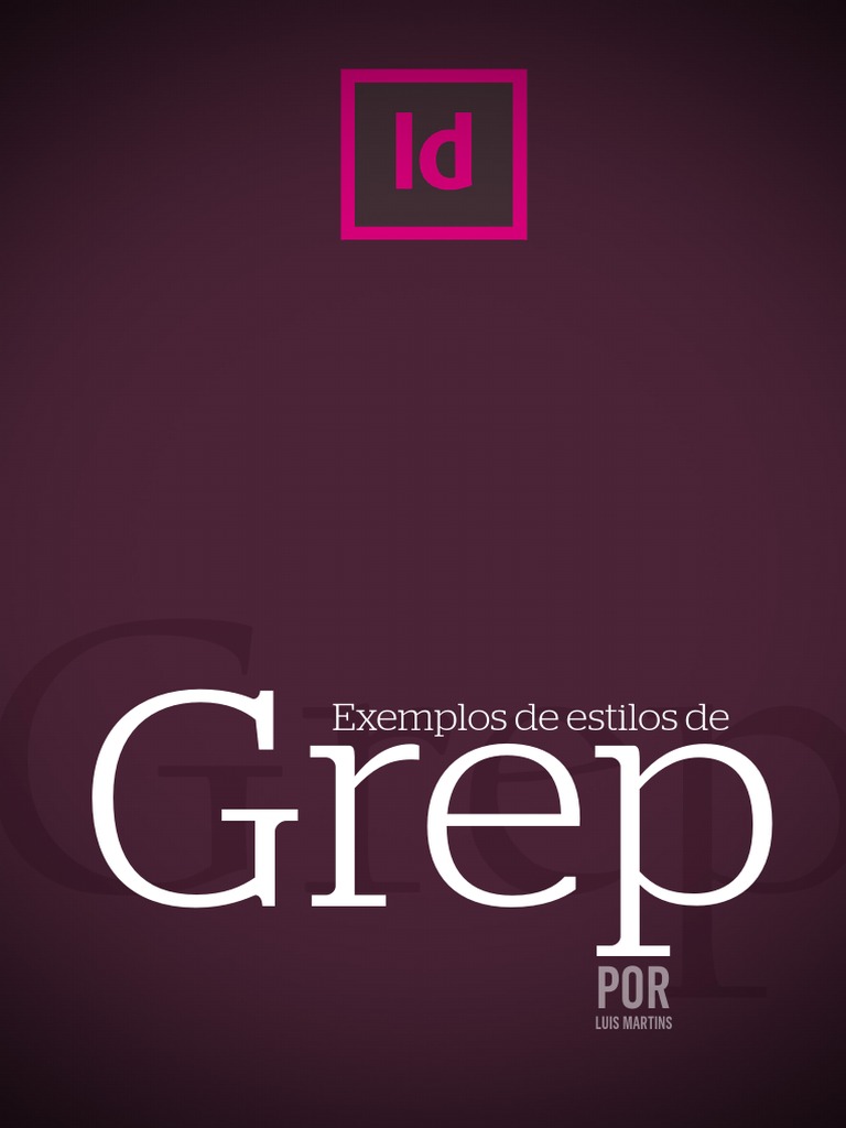 Guia de Estilos GREP no InDesign | PDF | Janela (informática) | Aspas