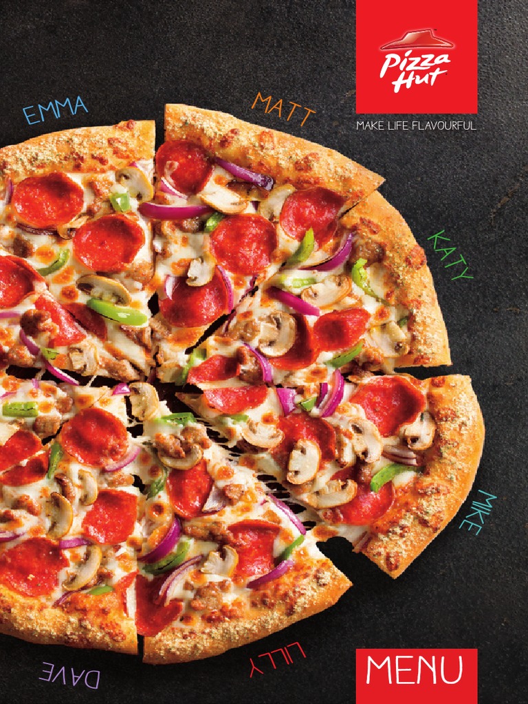 Pizza Hut Main Menu | PDF | Salad | Pizza
