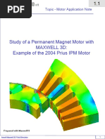 Ansys (Ansoft) Maxwell RMXPRT Motor Simulation Getting Started Tutorial ...