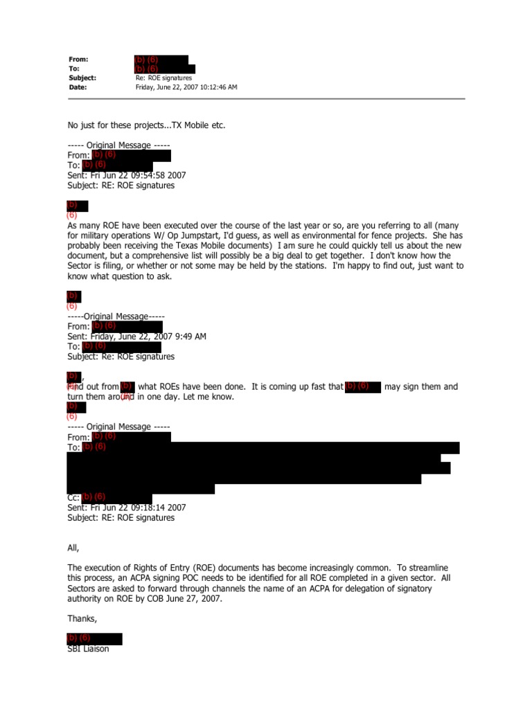 CREW: U.S. Department of Homeland Security: U.S. Customs and Border ...
