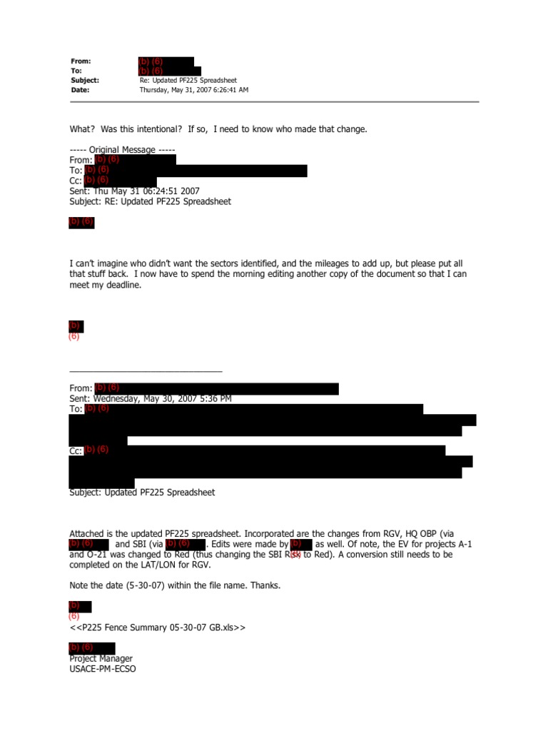 CREW: U.S. Department of Homeland Security: U.S. Customs and Border ...