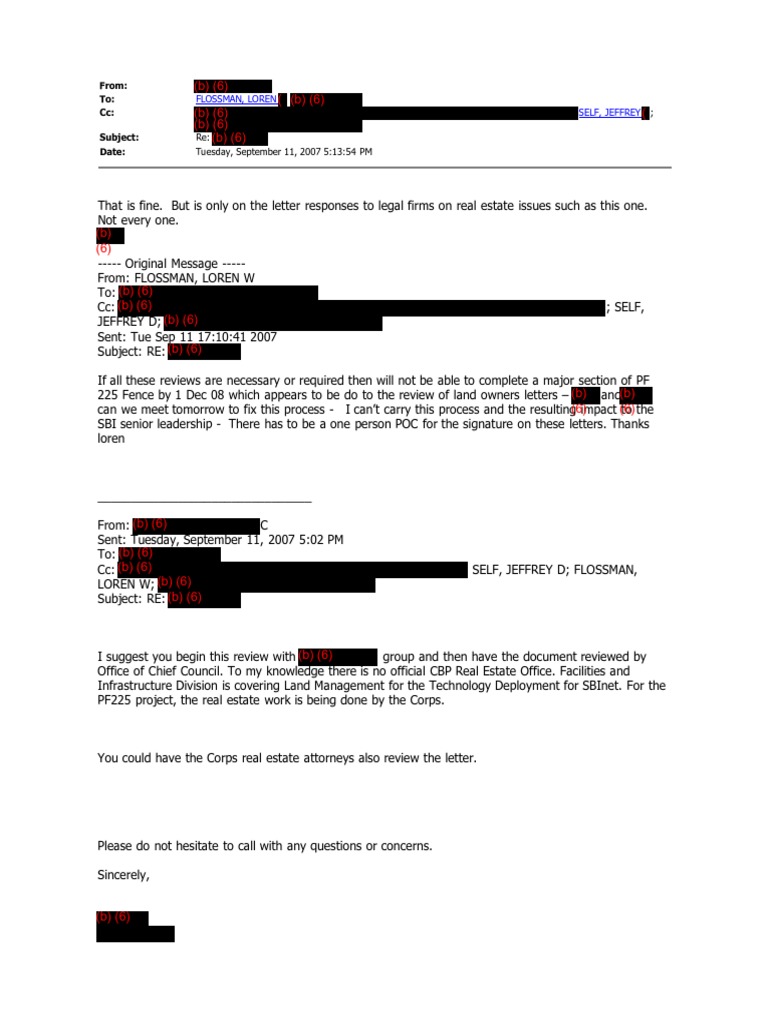 CREW: U.S. Department of Homeland Security: U.S. Customs and Border ...