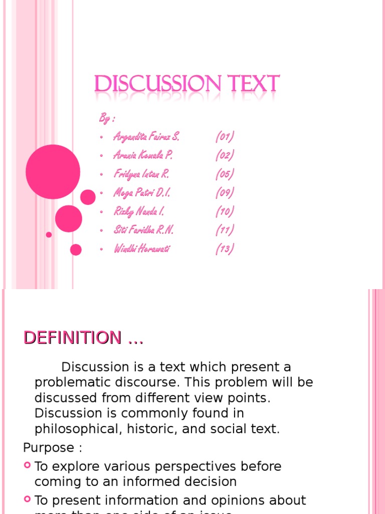 Discussion Text | PDF | Verb | Car