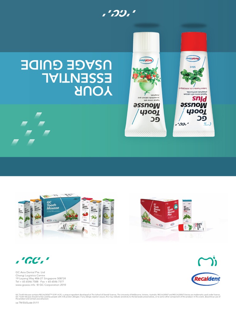 Tooth Mousse | PDF | Allergy | Dentistry