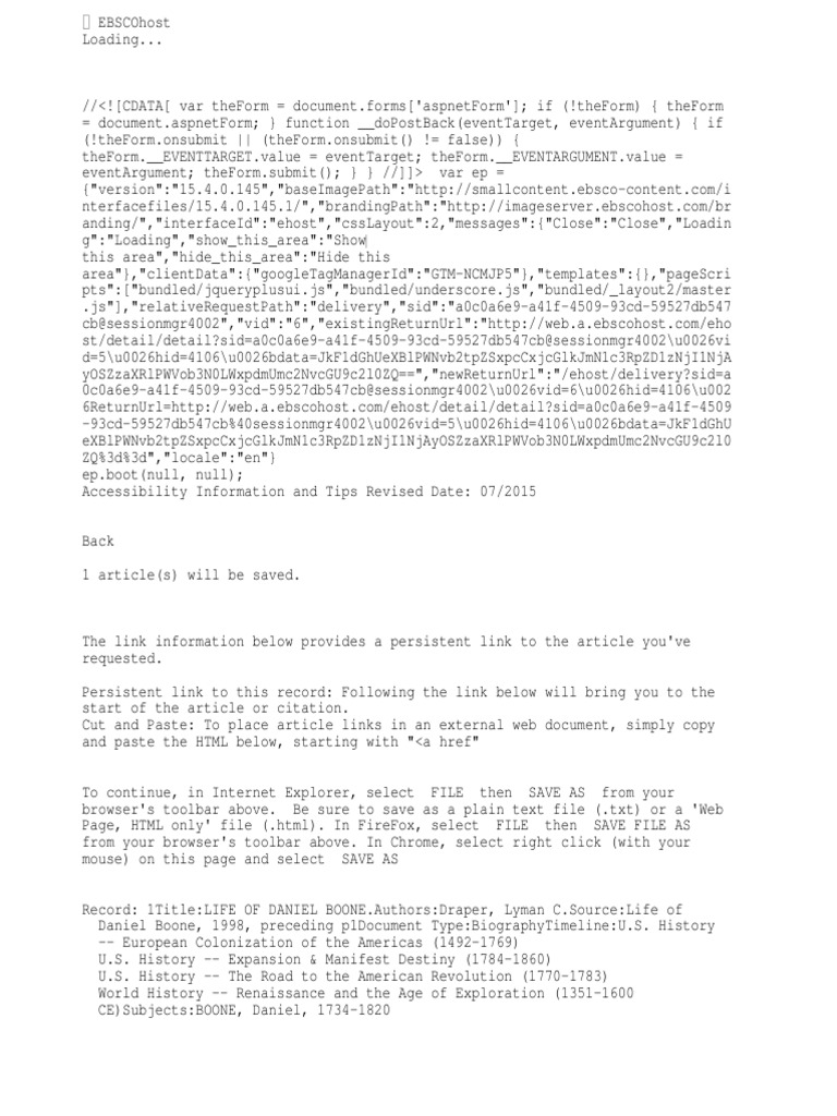 Timeline | Download Free PDF | Daniel Boone | Unrest