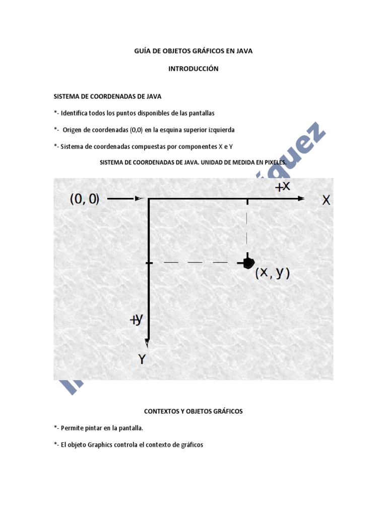 Guía de Objetos Gráficos en Java PDF | PDF | Color | Modelo de color Rgb
