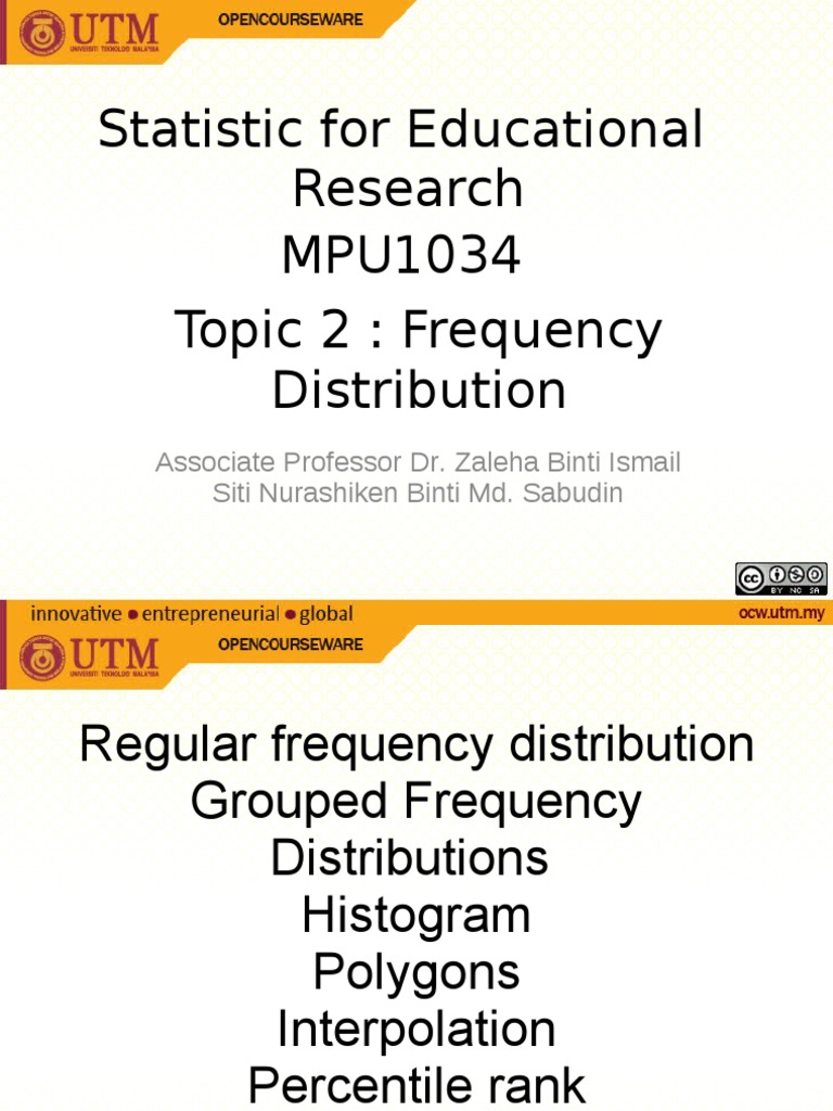 Chap 2 Frequency Distribution PDF | PDF