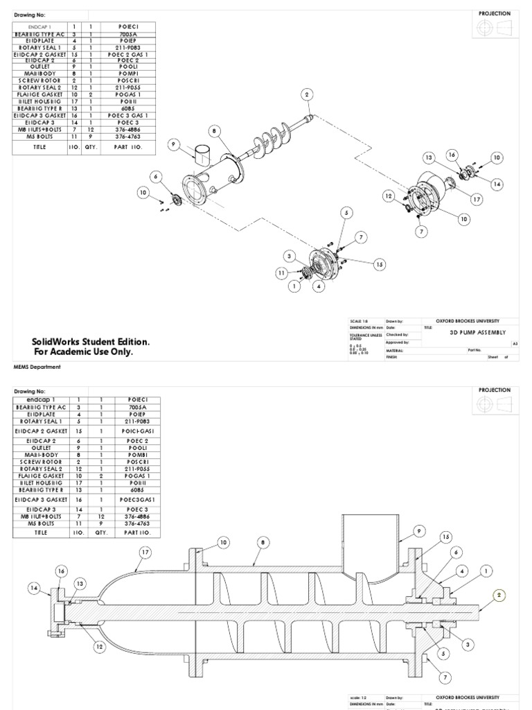 A3 Exploded View Full Assembly | PDF | Screw | Machines