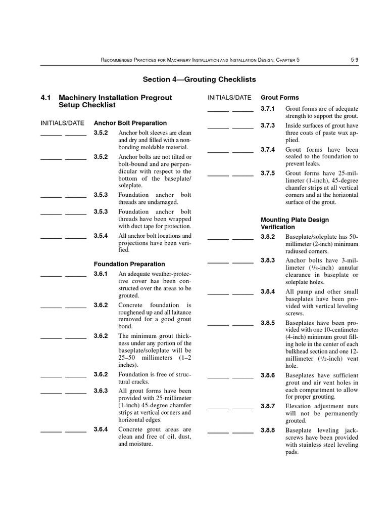 REIE686, Checklist | Download Free PDF | Structural Steel | Screw