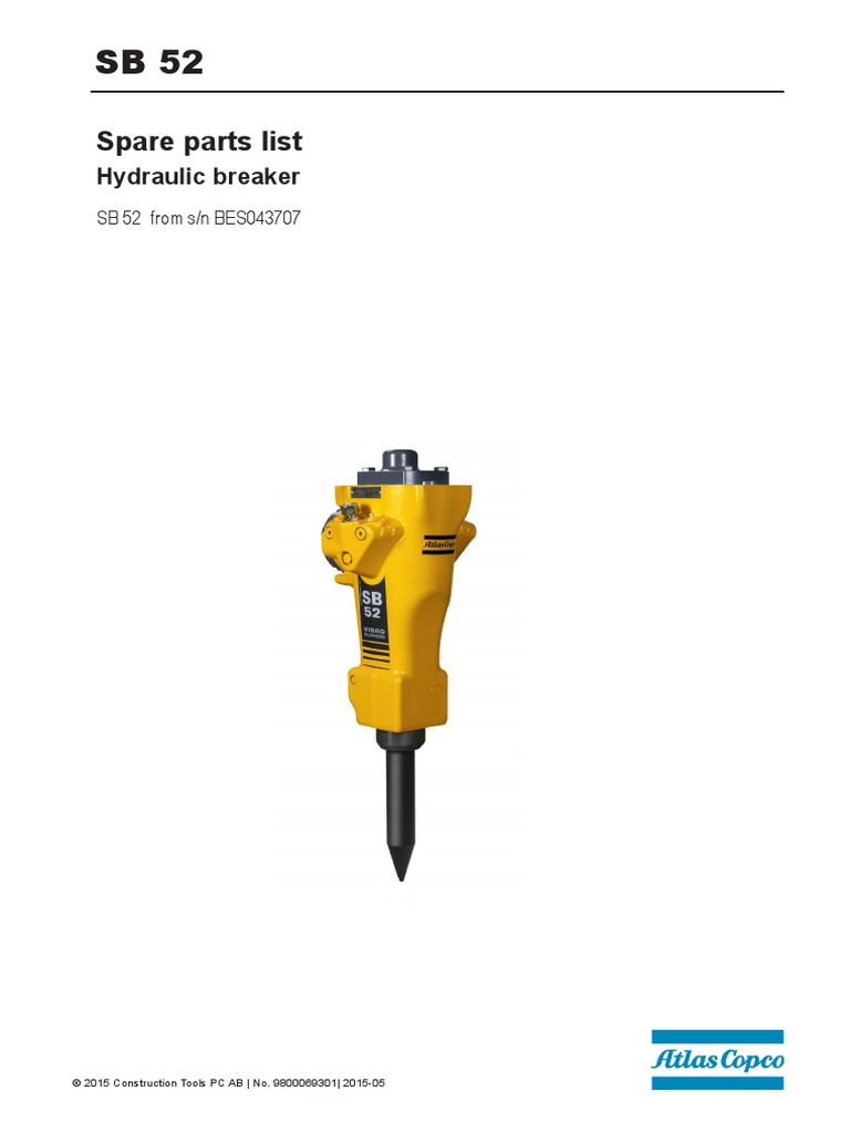 SB 52 | PDF | Valve | Screw