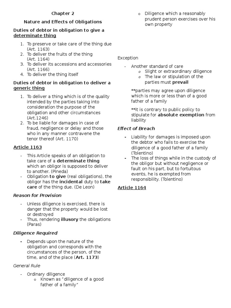 Article 1163 | PDF | Damages | Rescission