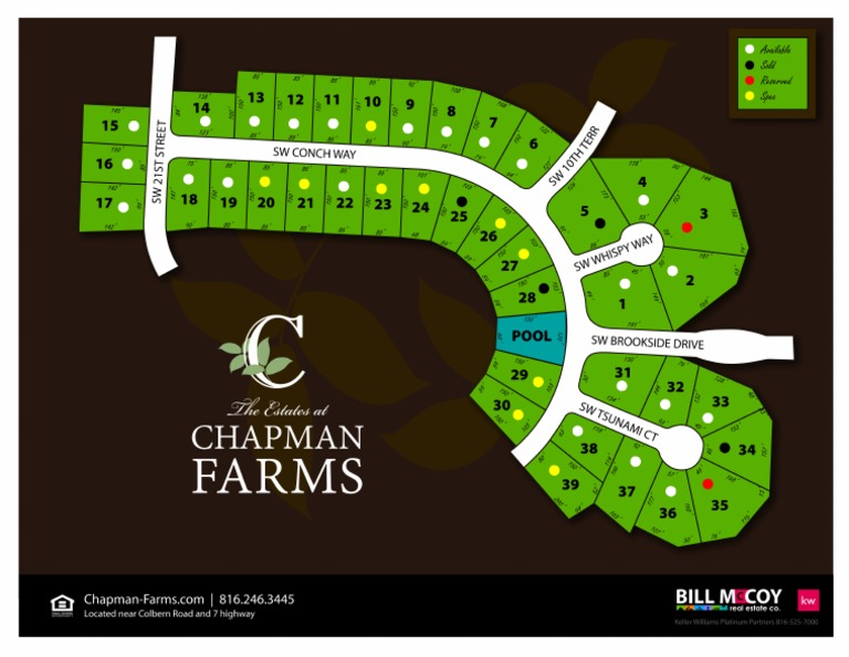 The Estates at Chapman Farms Plat Map | PDF