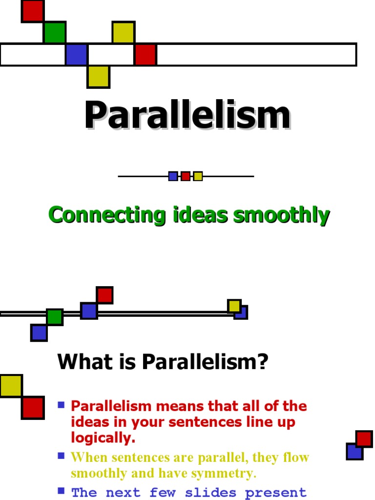 PARALLELISIM | PDF | Part Of Speech | Observation