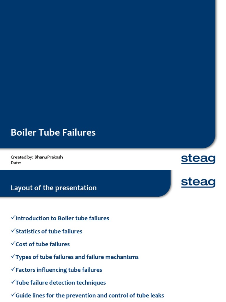 1 - Boiler Tube Failures | PDF | Creep (Deformation) | Boiler