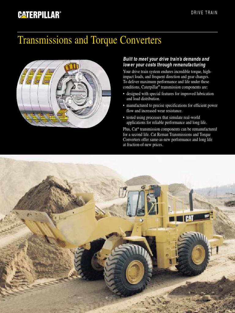 CAT REMAN Transmissions and Torque Converters 1997 PDF | PDF