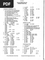 Primary Mathematics 5A Answer Key | PDF