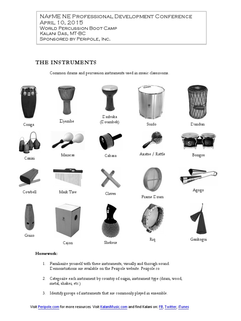 World Percussion Boot Camp | PDF | Percussion Instruments | Musical ...