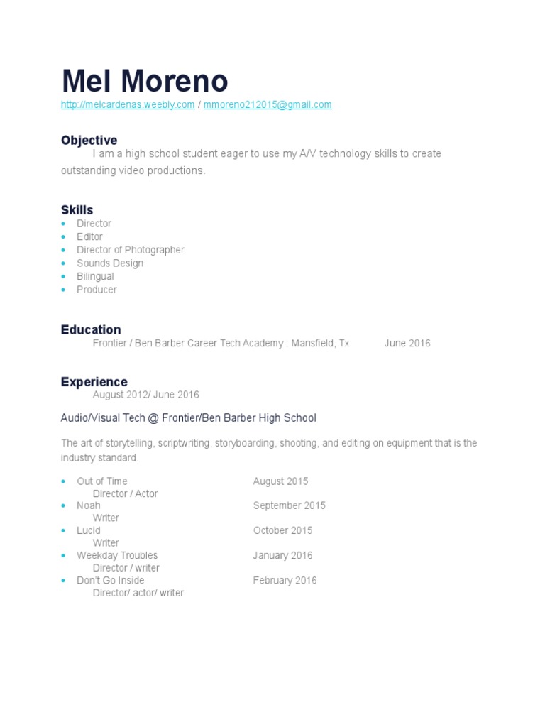 Mels Resume | PDF