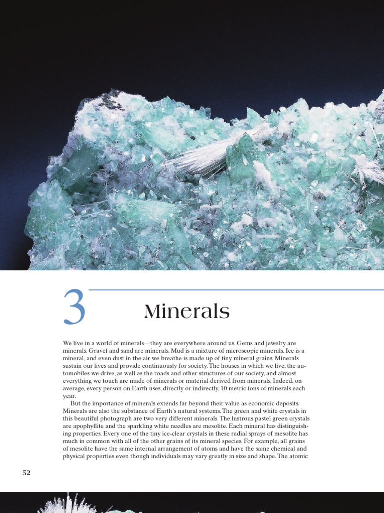 Minerals | Ion | Atoms