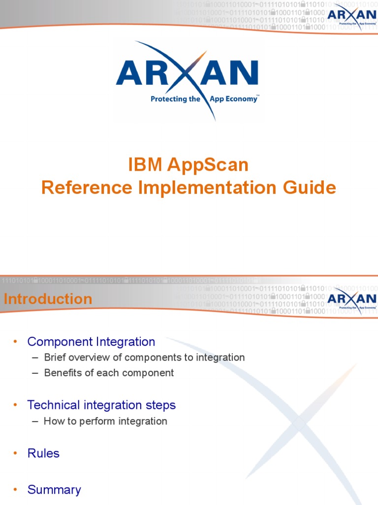 AppScan Reference Implementation | PDF | Vulnerability (Computing) | Password