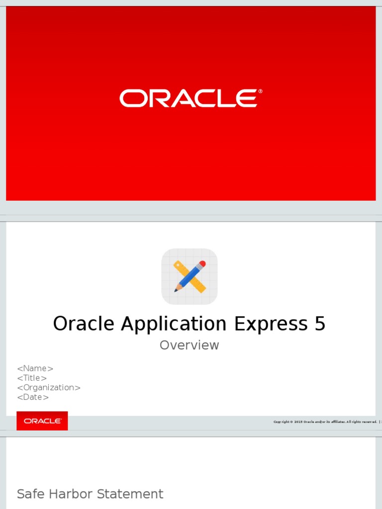 Apex Overview | PDF | Oracle Database | Web Application