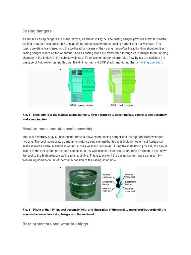 Casing Hangers | PDF | Casing (Borehole) | Offshore Drilling