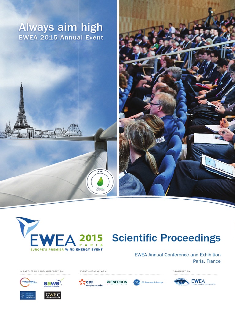 2015 EWEA Scientific Proceedings | PDF | Wind Power | Deep Foundation